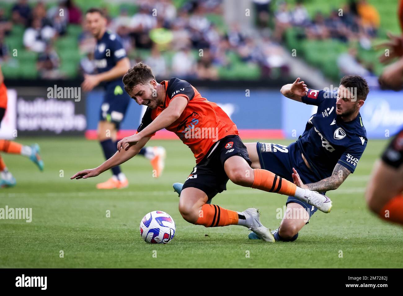 Melbourne, Australia, 6 January, 2023. Jake Brimmer of Melbourne ...