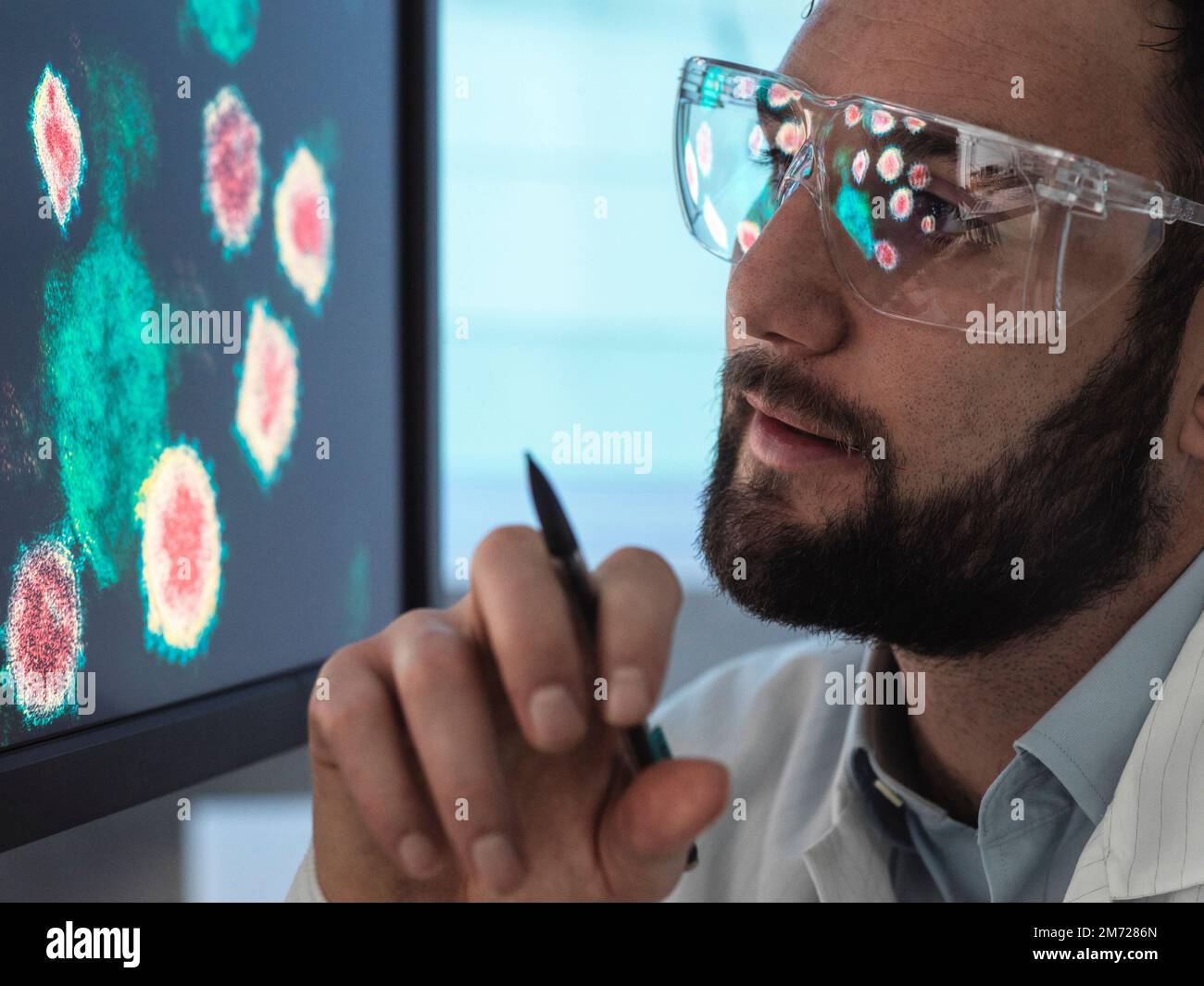 Research pandemic hi-res stock photography and images - Alamy