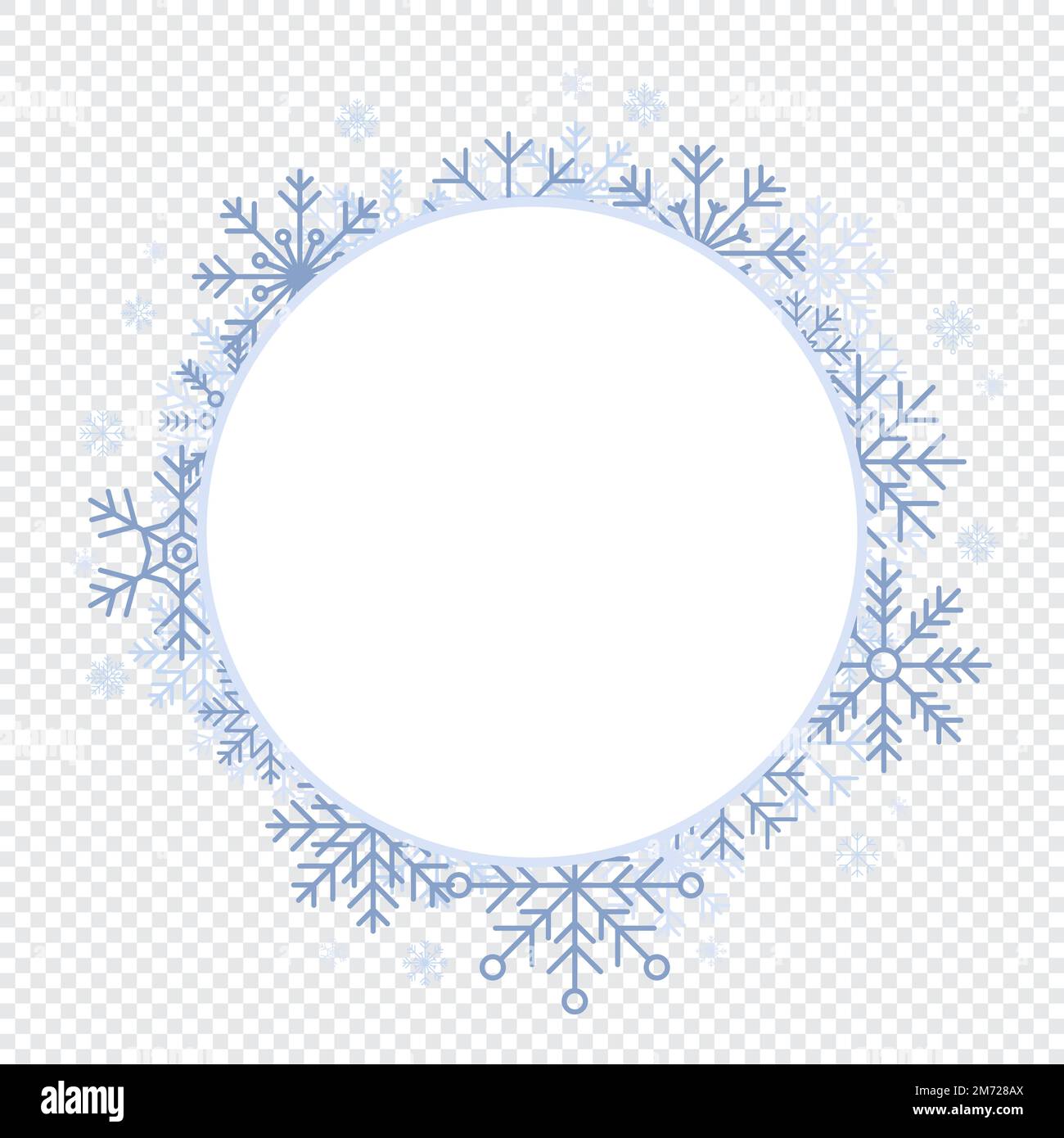 Ice circle white background Stock Vector Images - Alamy