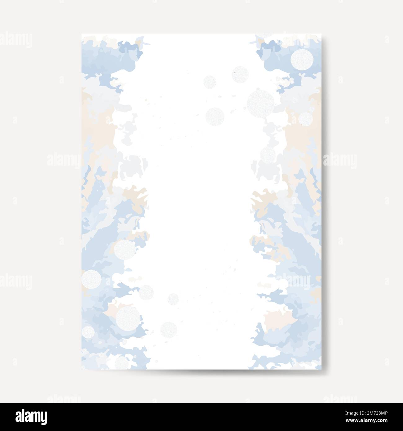 Pastel paint pour card vector Stock Vector Image & Art - Alamy