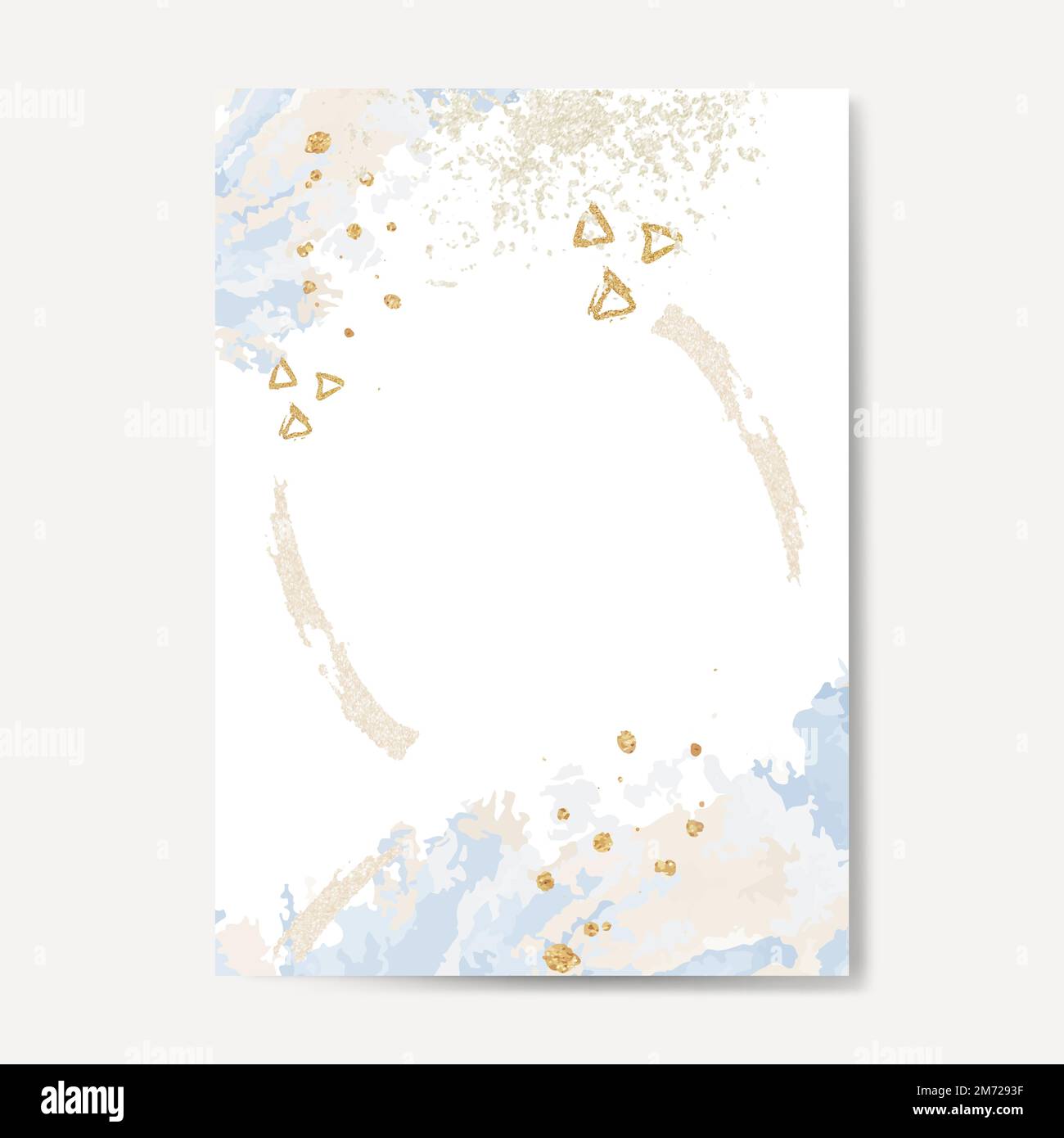 Pastel paint pour card vector Stock Vector Image & Art - Alamy