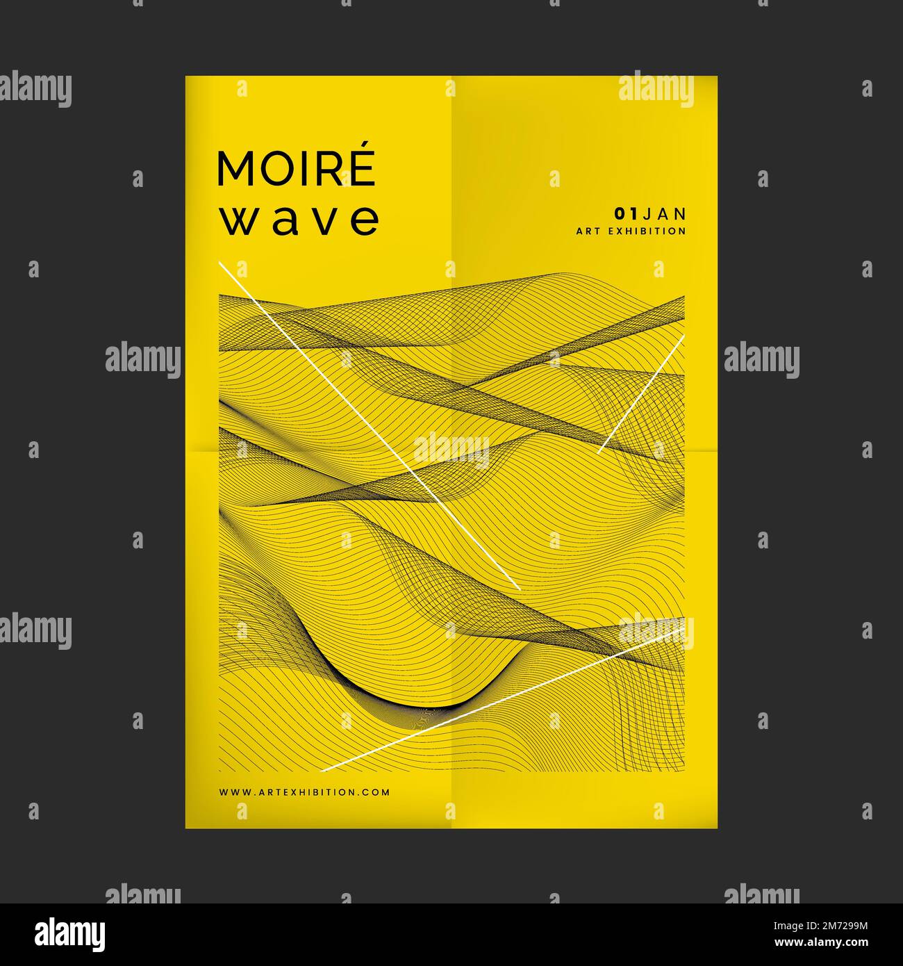 Art exhibition poster Stock Vector Images - Alamy