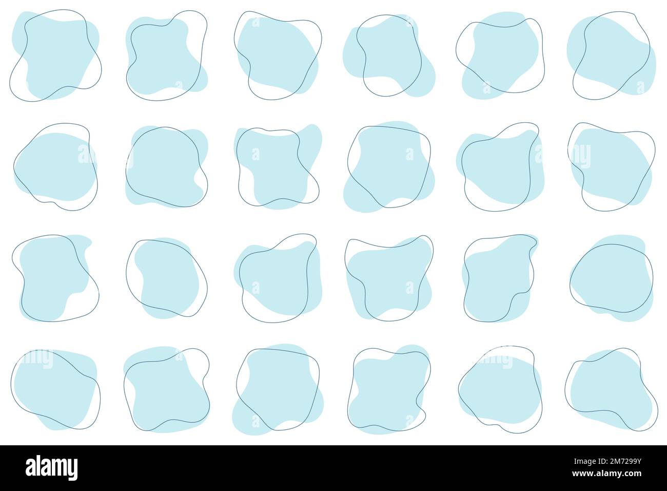 Blob shape organic. Set of irregular round blot form graphic element ... Blob shape organic. Set of irregular round blot form graphic element ...