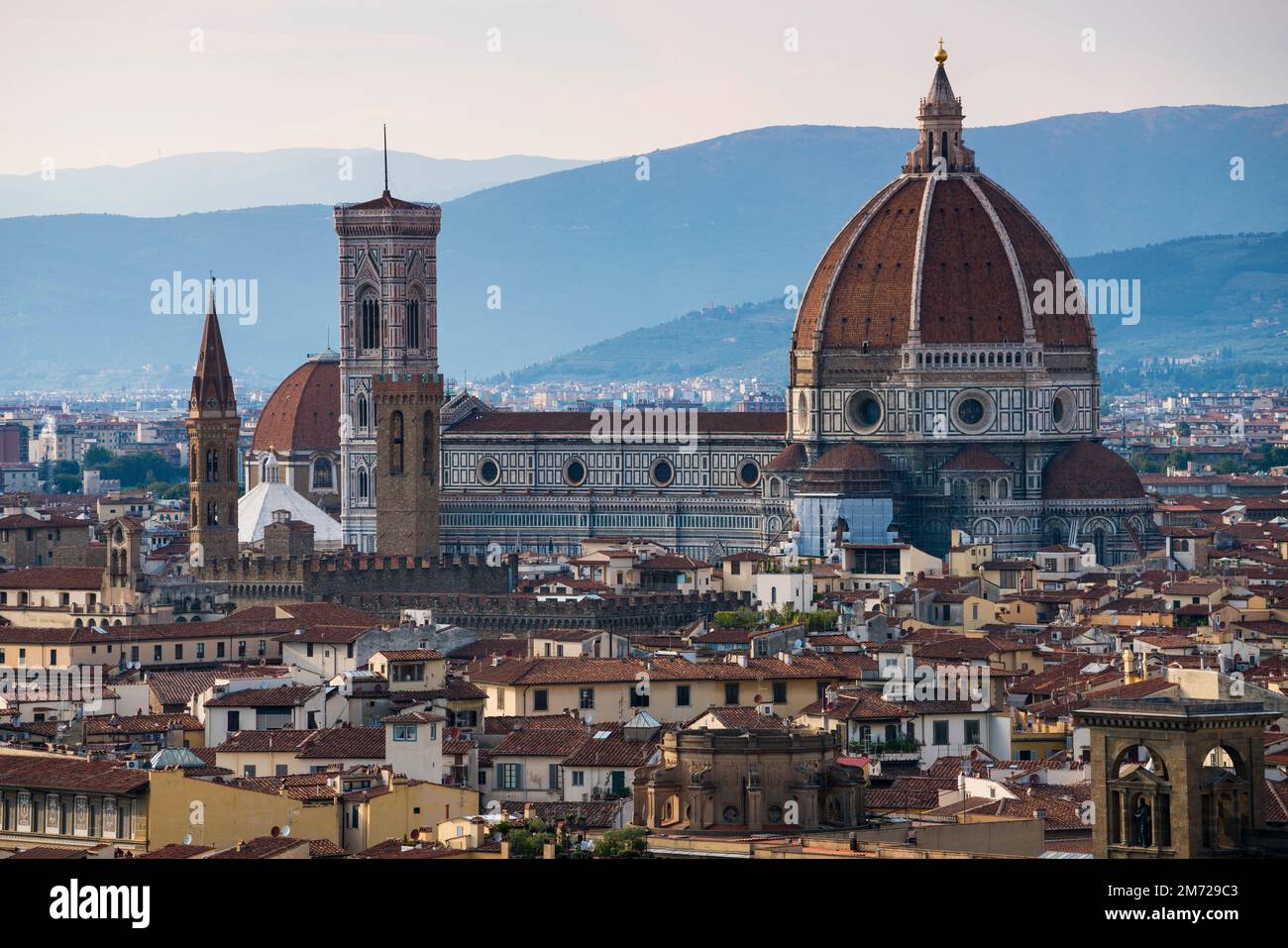 Italian Michelangelo square Stock Photo - Alamy