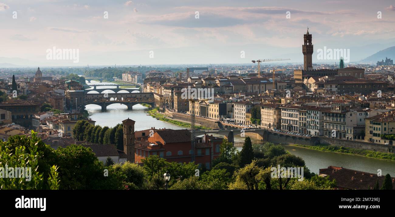 Italian Michelangelo square Stock Photo - Alamy
