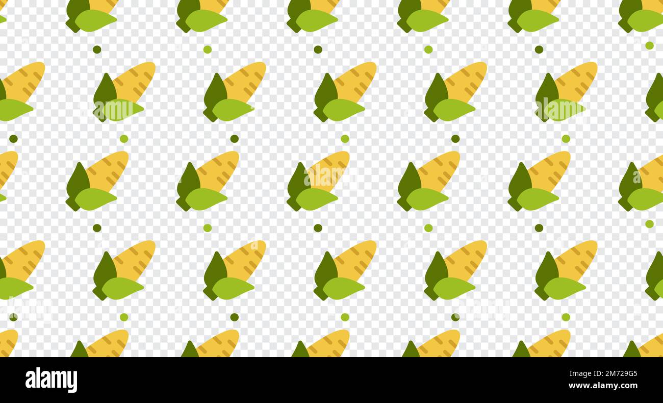 Corn seamless pattern cute background. Vector cute corns seamless ... Corn seamless pattern cute background. Vector cute corns seamless ...