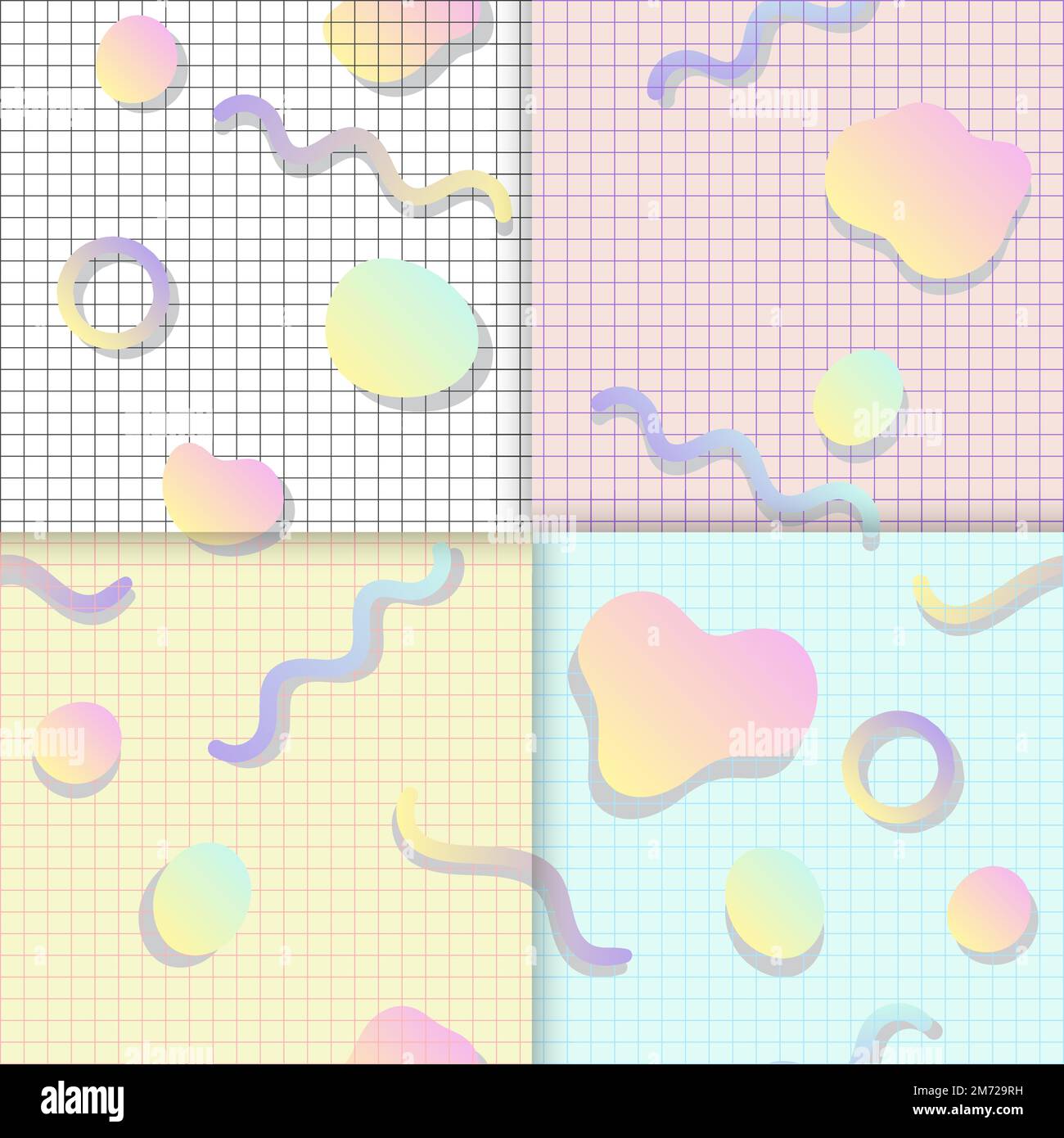 Pastel backgrounds for blogs vectors Stock Vector Image & Art - Alamy