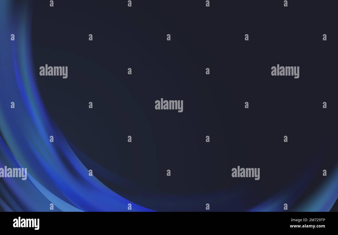 Blue light wave border background Stock Vector Image & Art - Alamy