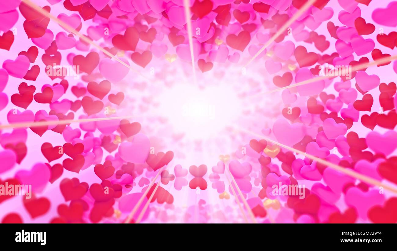 3D illustration Background for advertising and wallpaper in wedding and ...