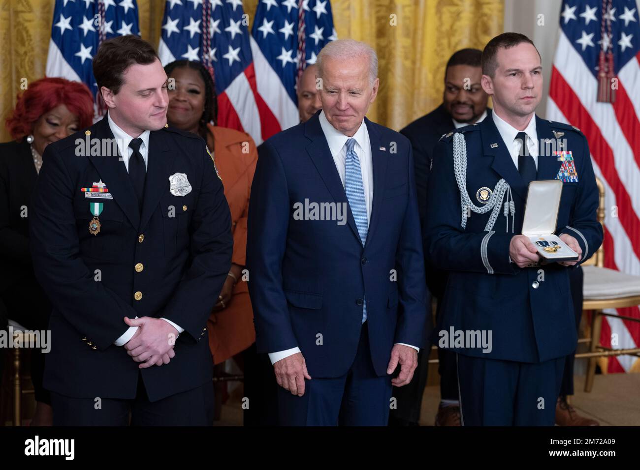 United States President Joe Biden presents the Presidential Citizens ...