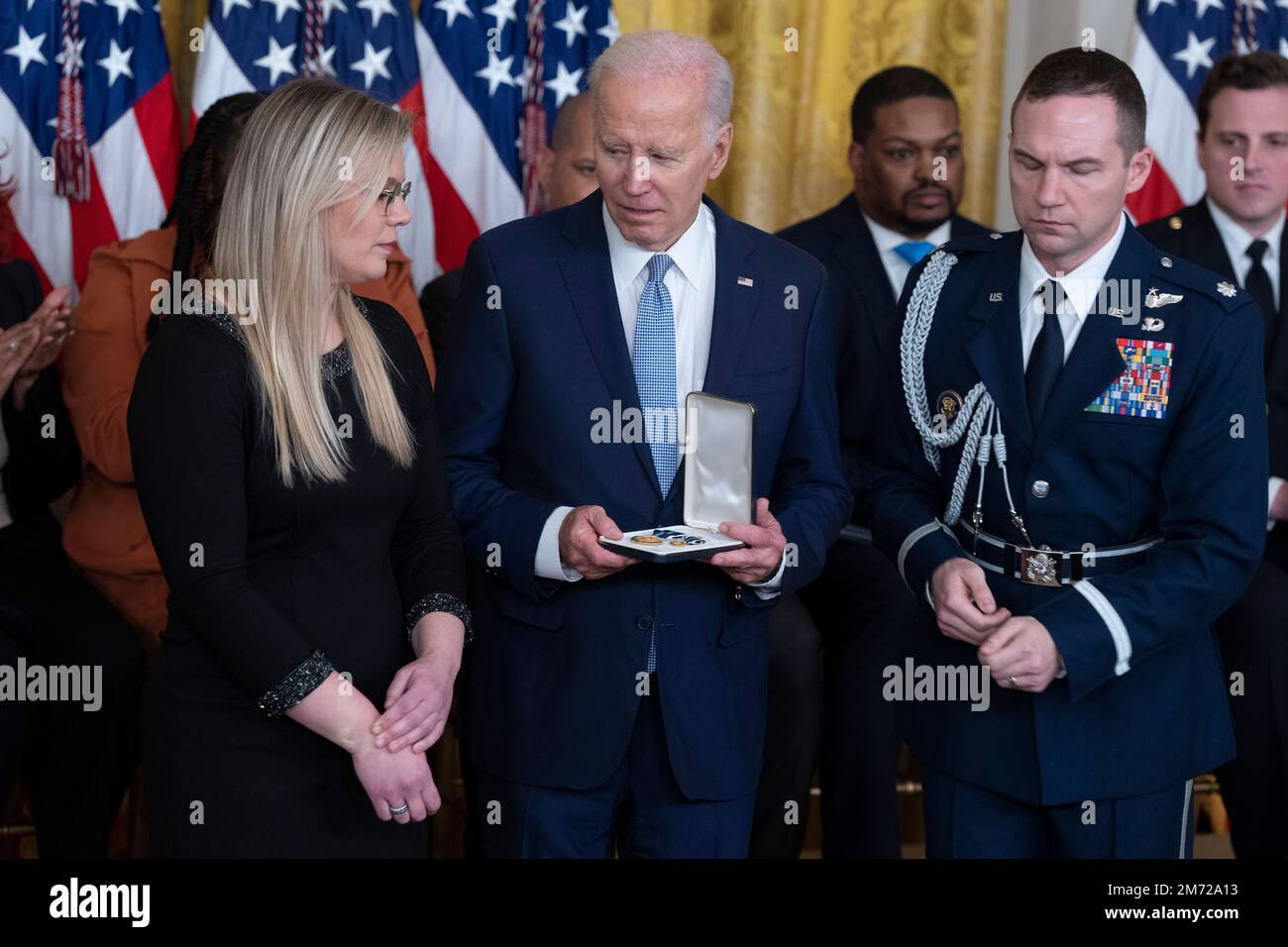 United States President Joe Biden presents the Presidential Citizens ...