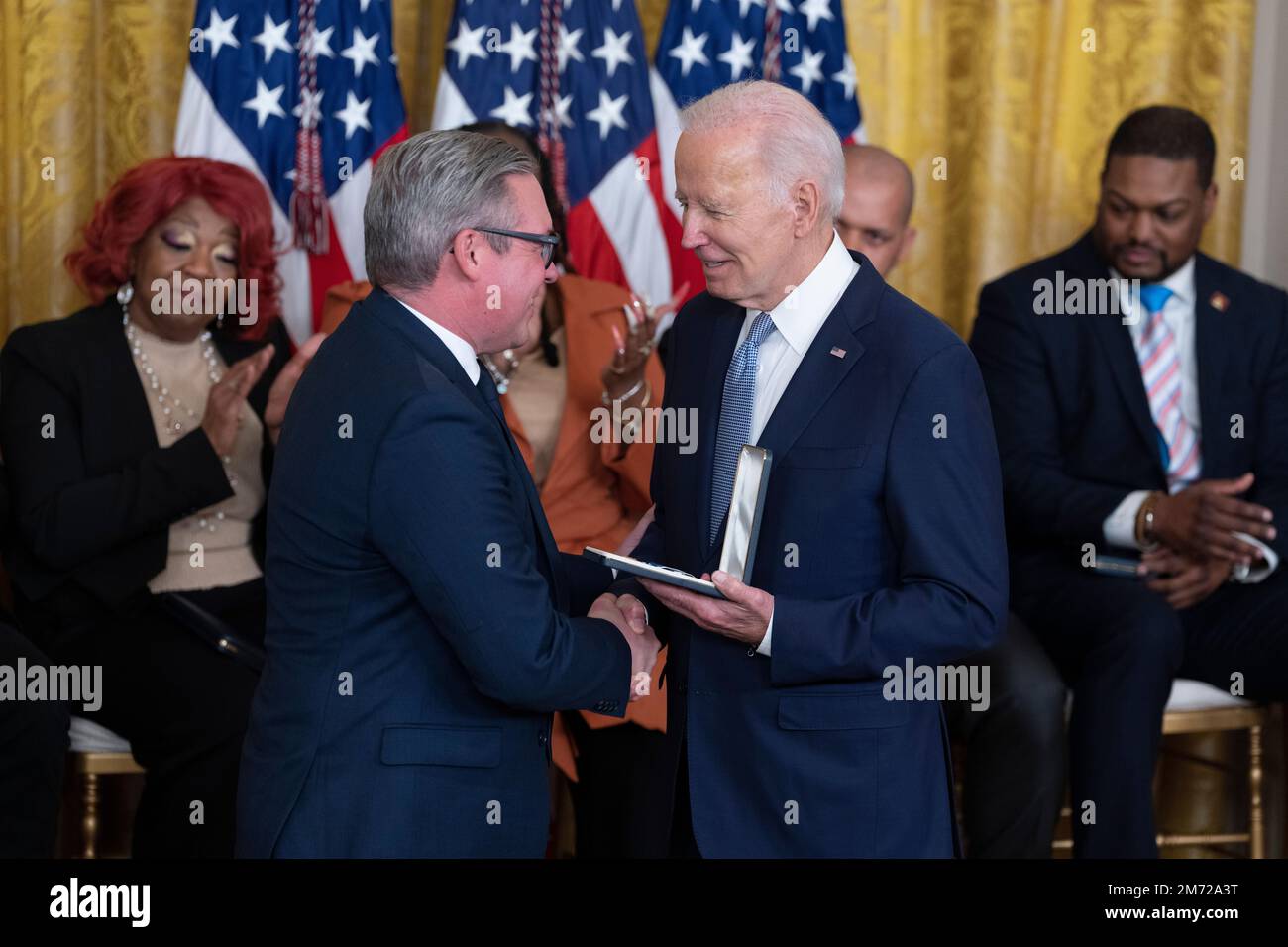 United States President Joe Biden presents the Presidential Citizens ...
