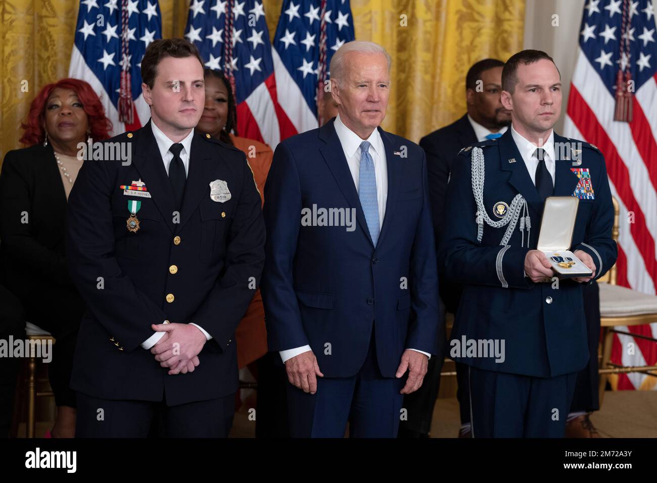 United States President Joe Biden presents the Presidential Citizens ...