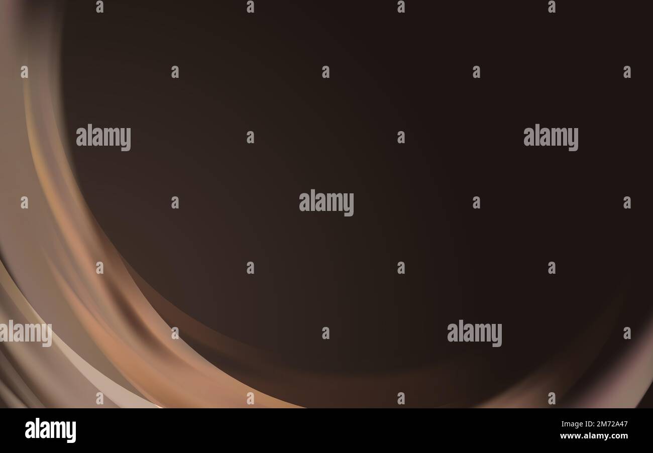 Brown light wave border background Stock Vector Image & Art - Alamy