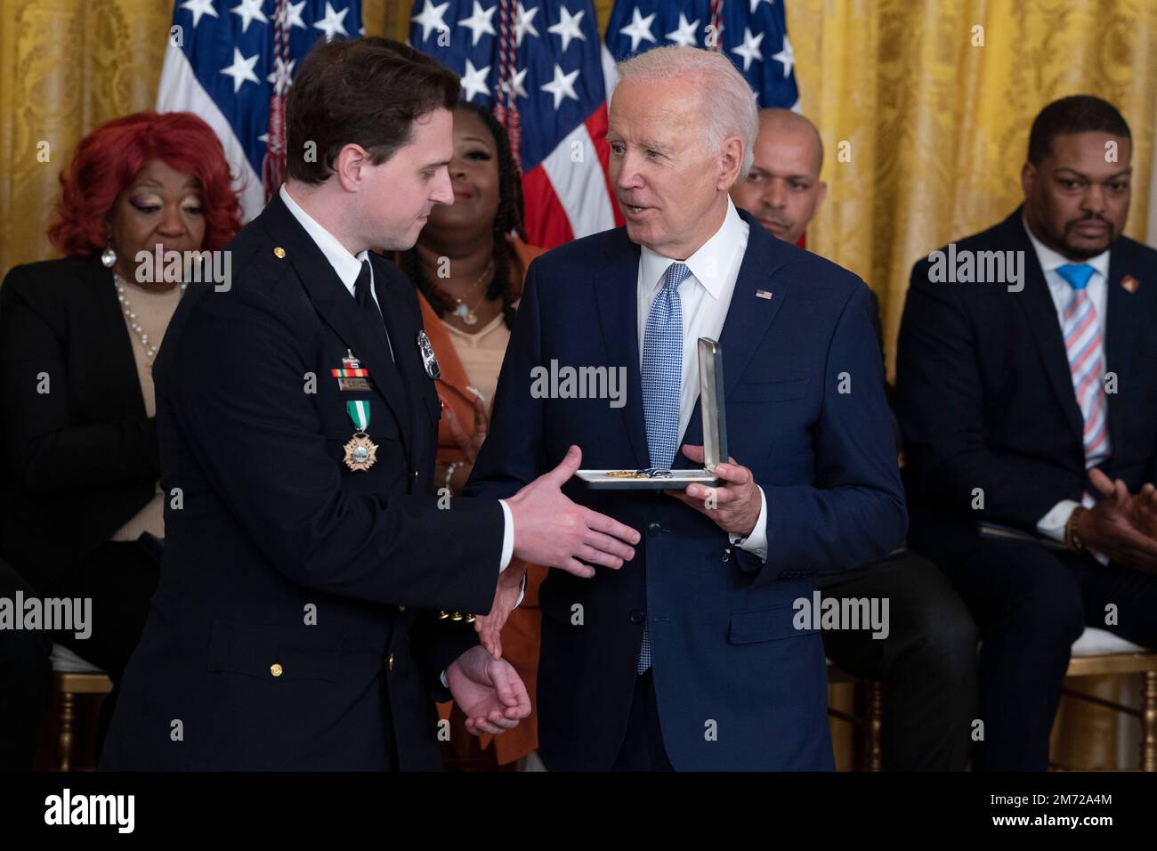 United States President Joe Biden presents the Presidential Citizens ...
