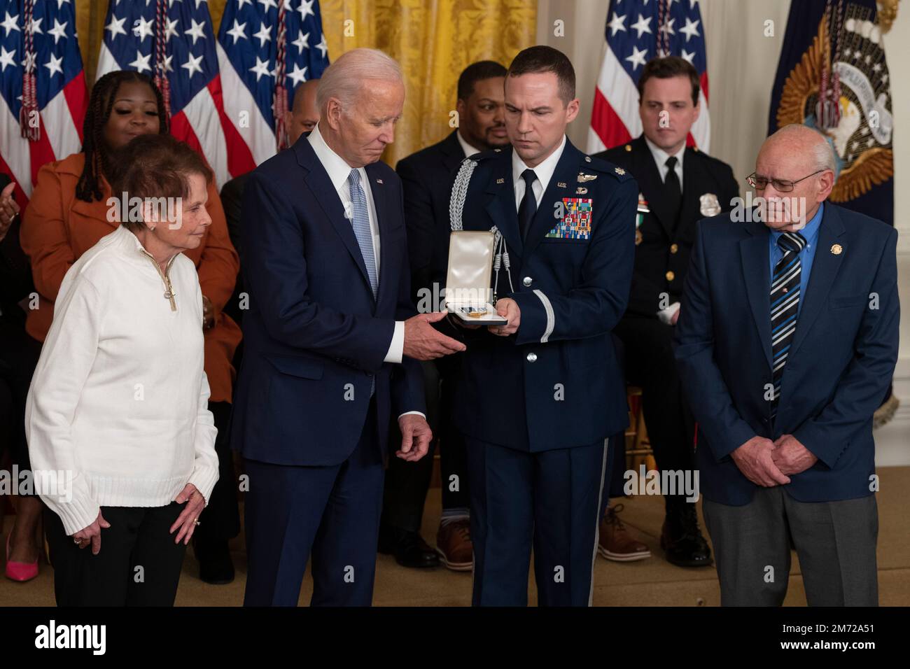 United States President Joe Biden presents the Presidential Citizens ...