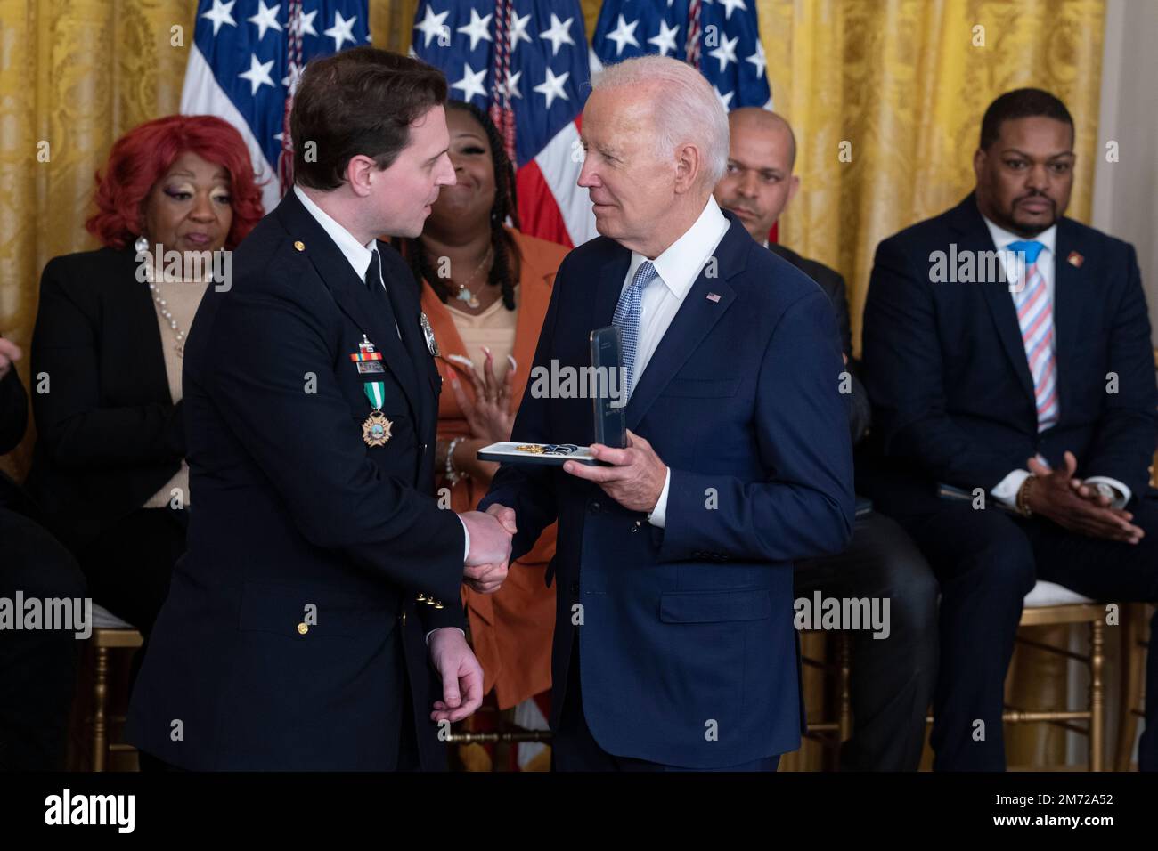 United States President Joe Biden presents the Presidential Citizens ...