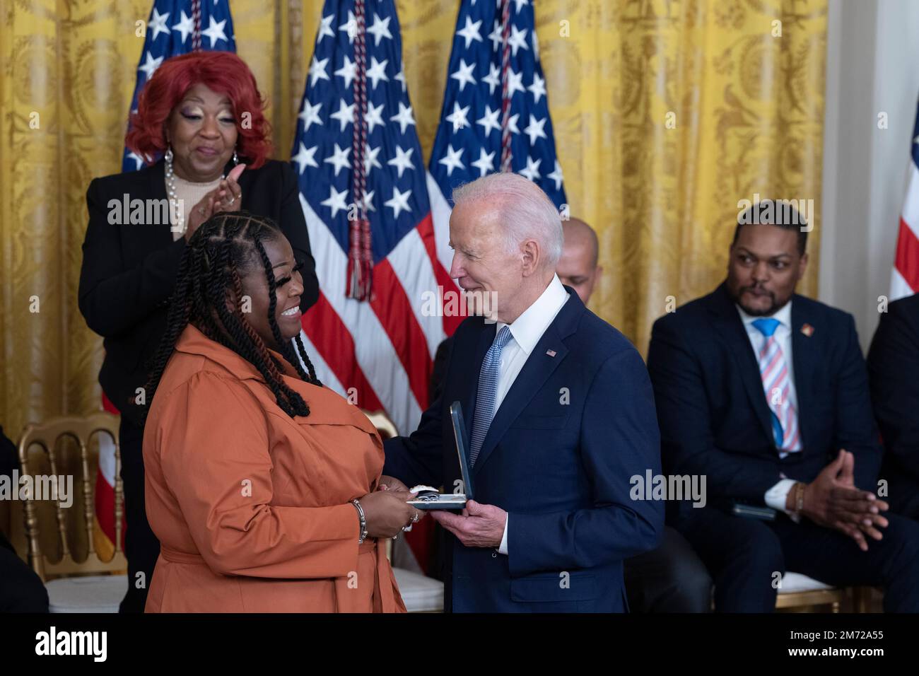 United States President Joe Biden presents the Presidential Citizens ...