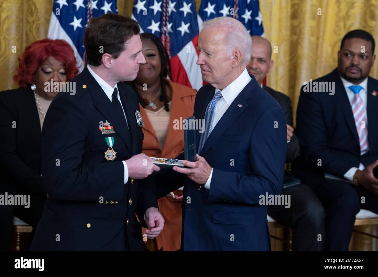 United States President Joe Biden presents the Presidential Citizens ...