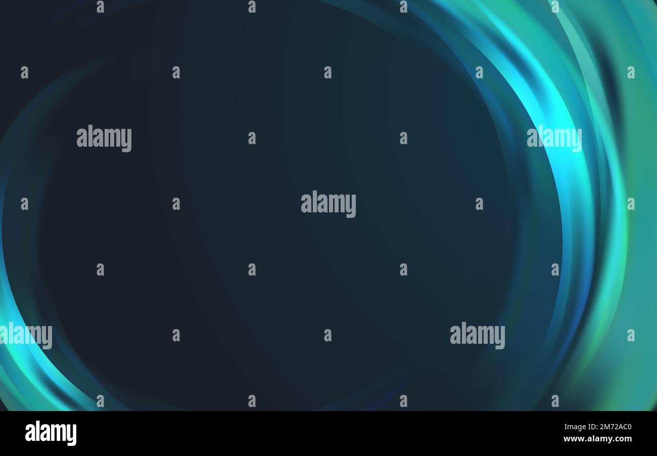 Blue light wave border background Stock Vector Image & Art - Alamy