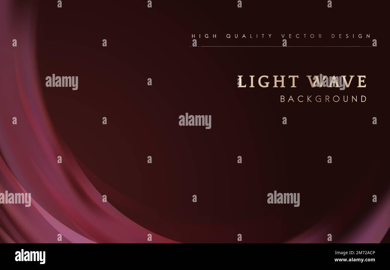 Pink light wave border background Stock Vector Image & Art - Alamy