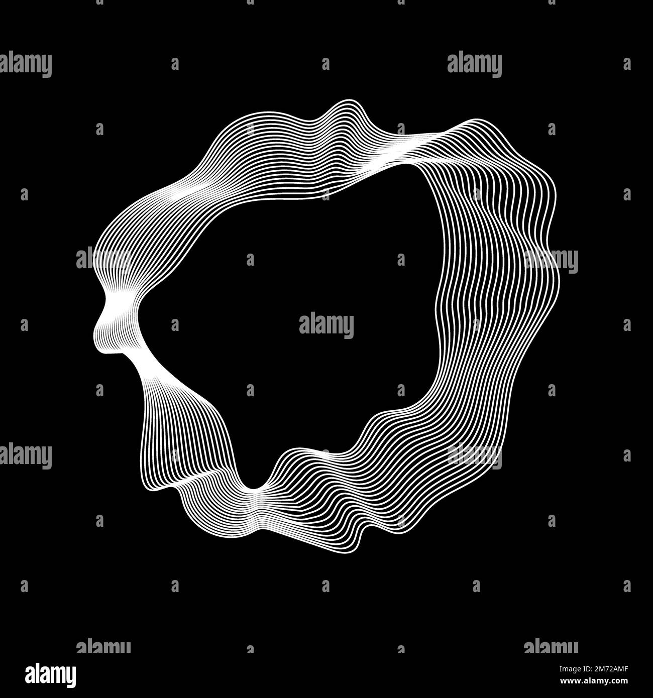 White abstract map contour lines banner Stock Vector Image & Art - Alamy