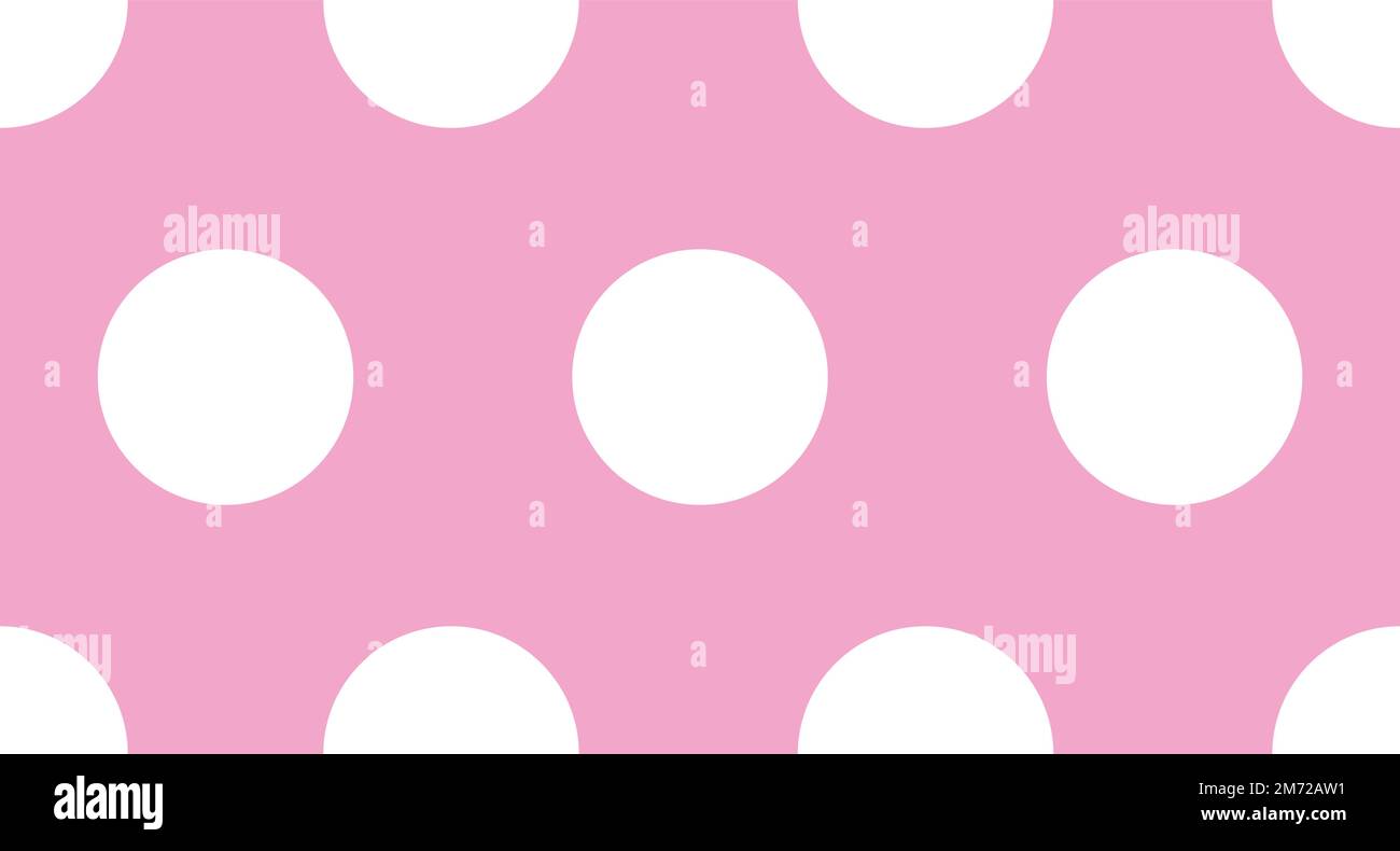 Seamless polka dot pattern. Vector repeating texture. Polka dot with ...