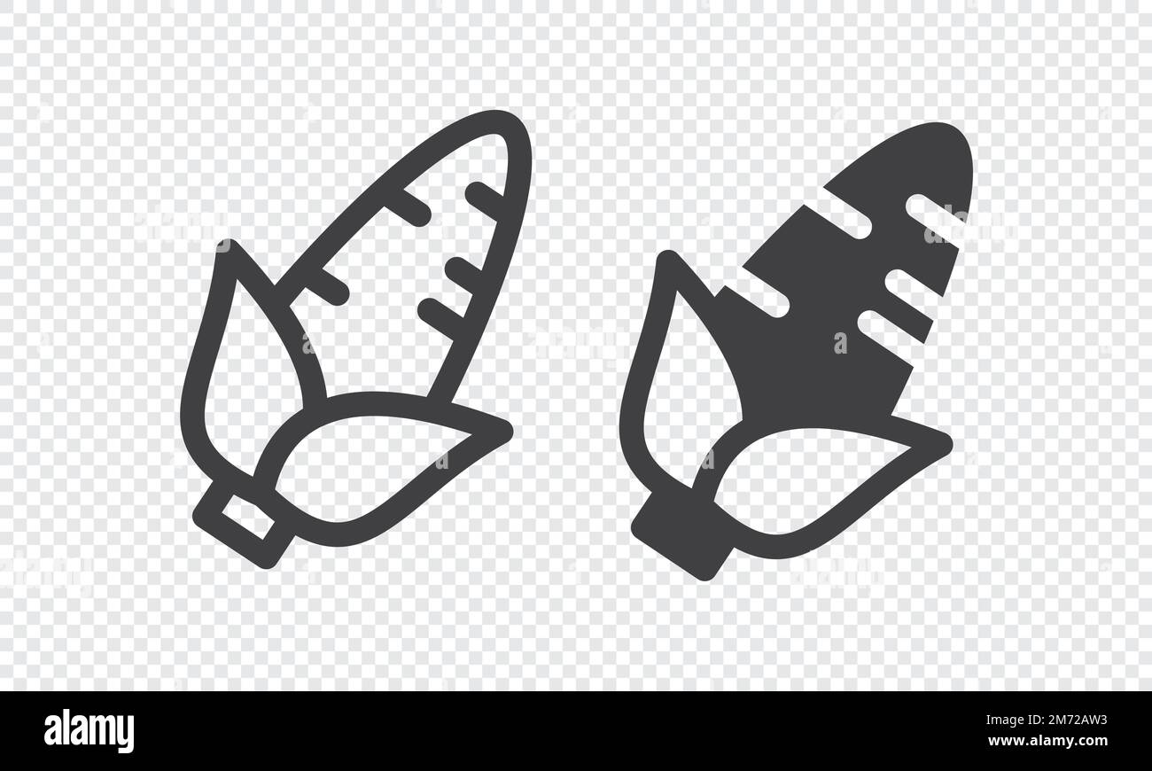 Corn line and glyph icon. Vegetable and food. Diet sign vector graphics ...
