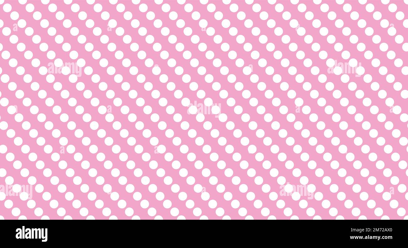 Seamless polka dot pattern. Vector repeating texture. Polka dot with ...