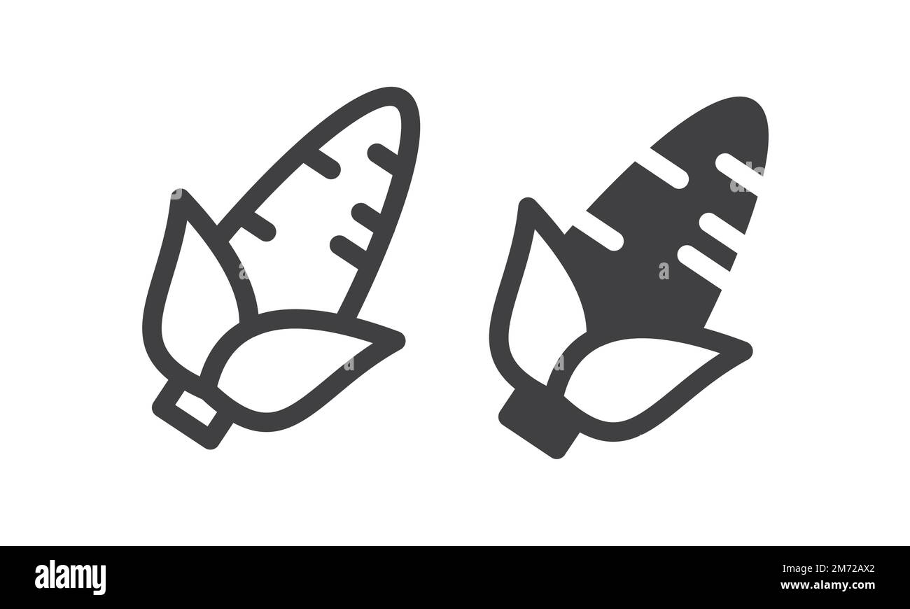 Corn line and glyph icon. Vegetable and food. Diet sign vector graphics ... Corn line and glyph icon. Vegetable and food. Diet sign vector graphics ...