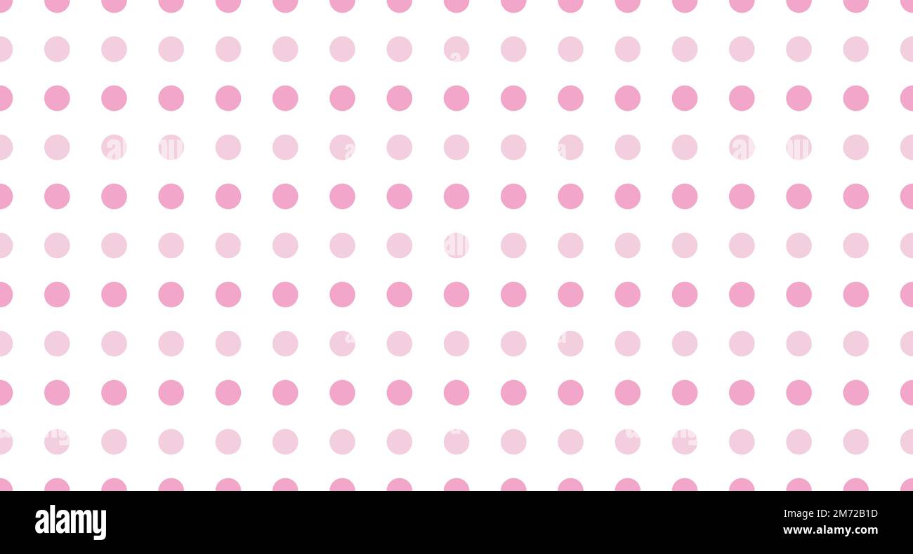 Seamless polka dot pattern. Vector repeating texture. Polka dot with ...