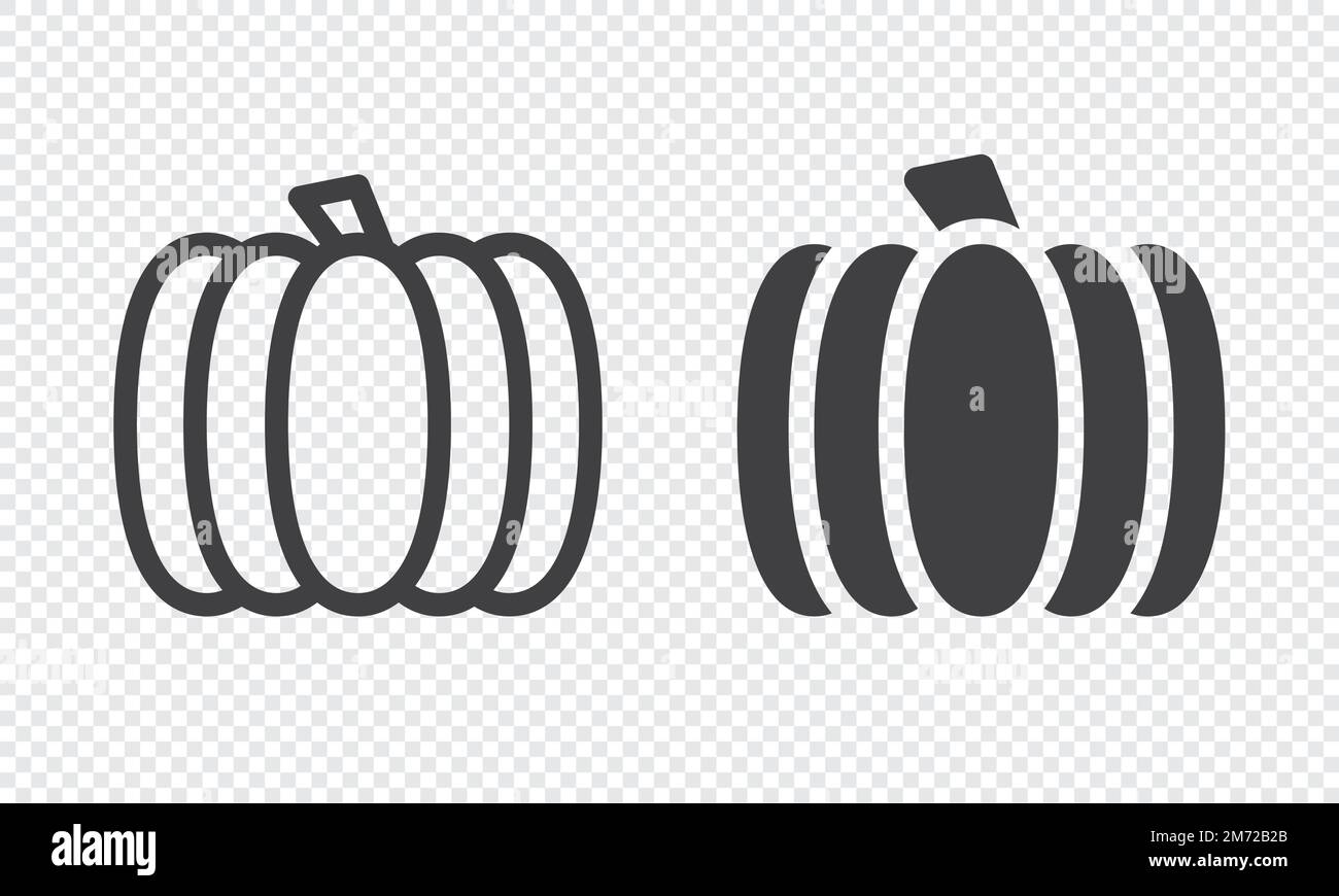 Pumpkin line and glyph icon. Vegetable and food. Diet sign vector ...