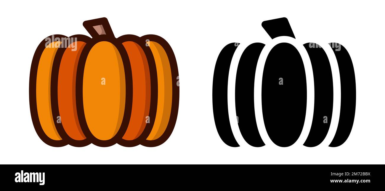 Tall Pumpkin Outline Clipart Food
