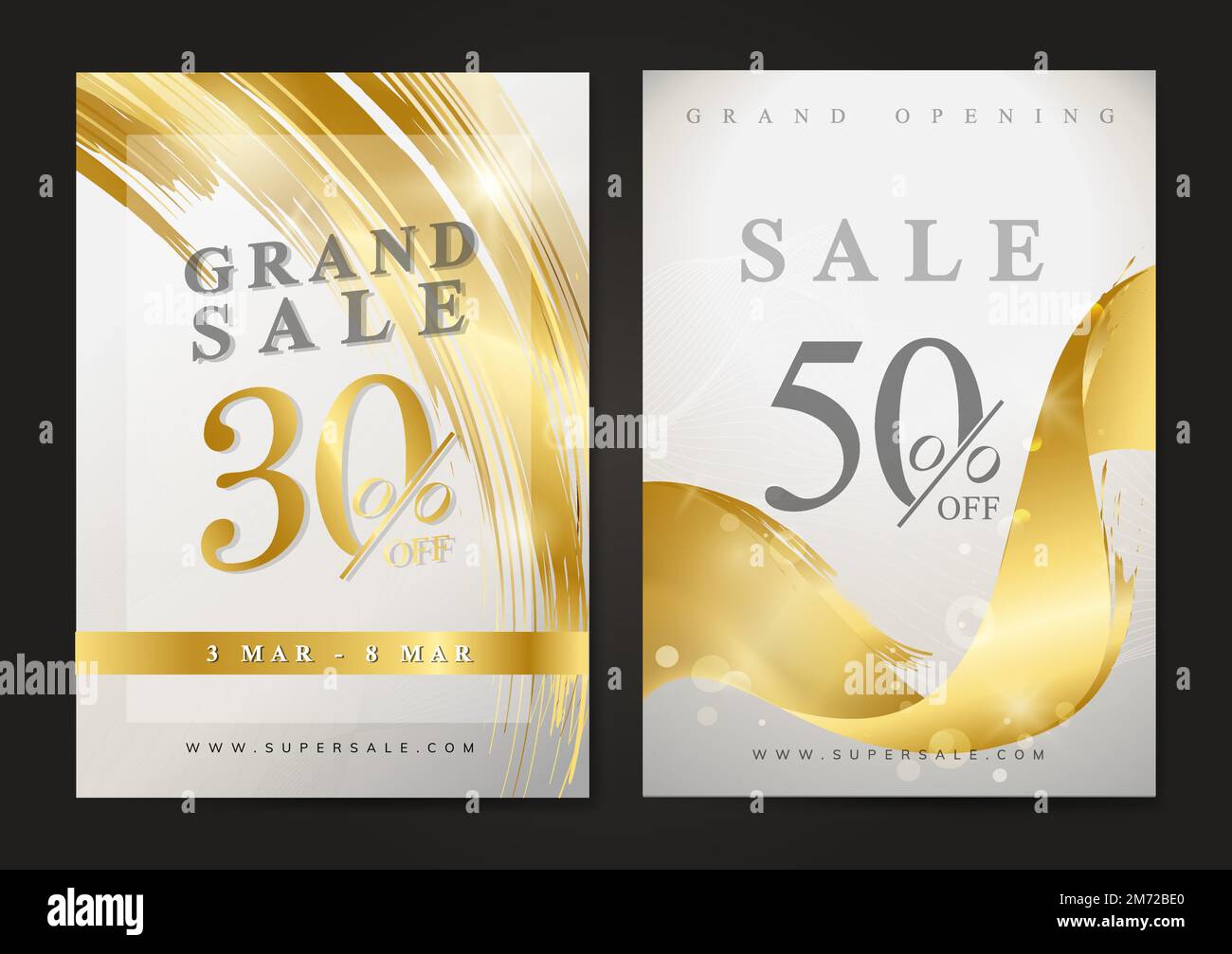 Sale posters Stock Vector Images - Alamy