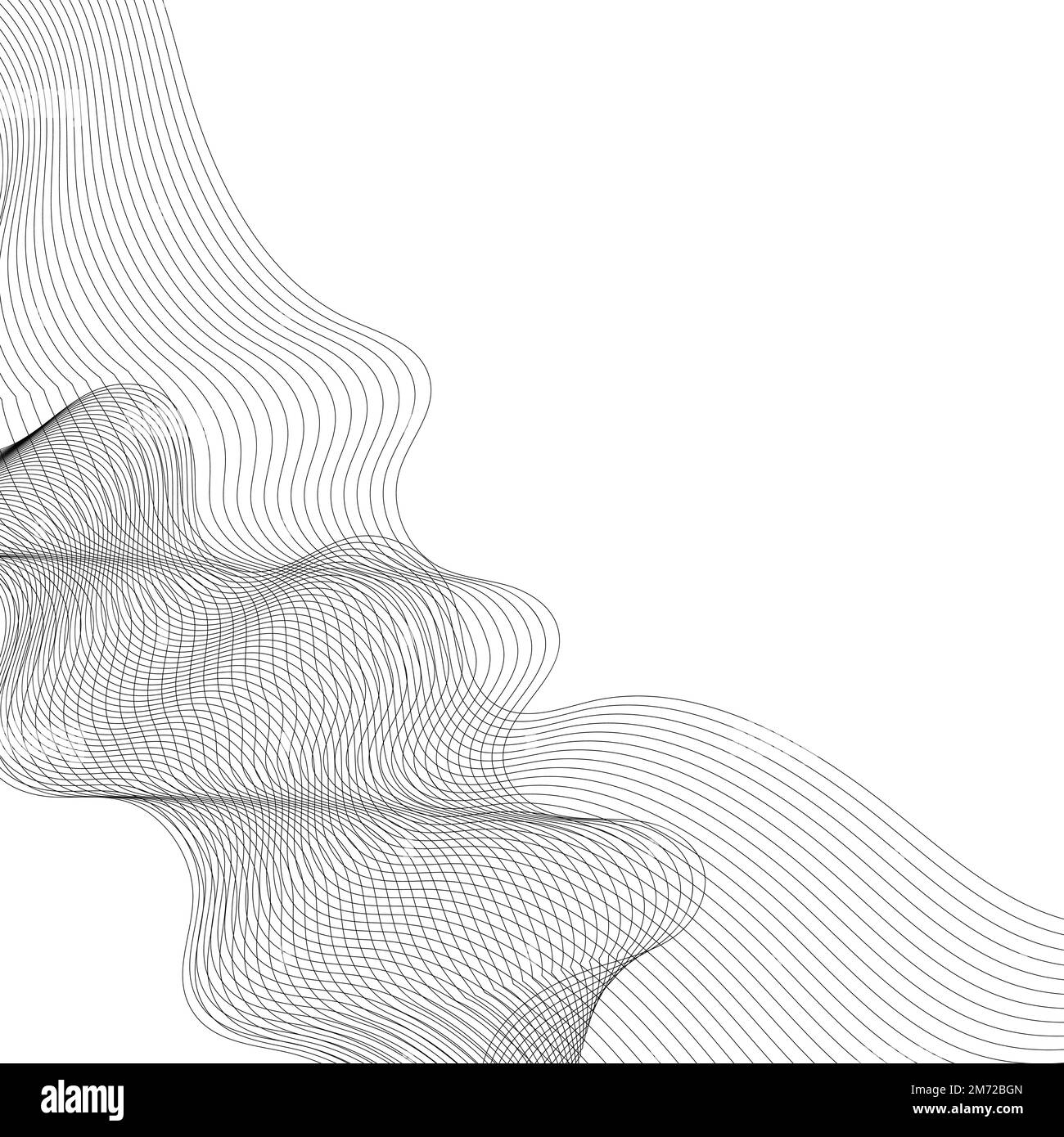 Black moiré wave on white background Stock Vector Image & Art - Alamy