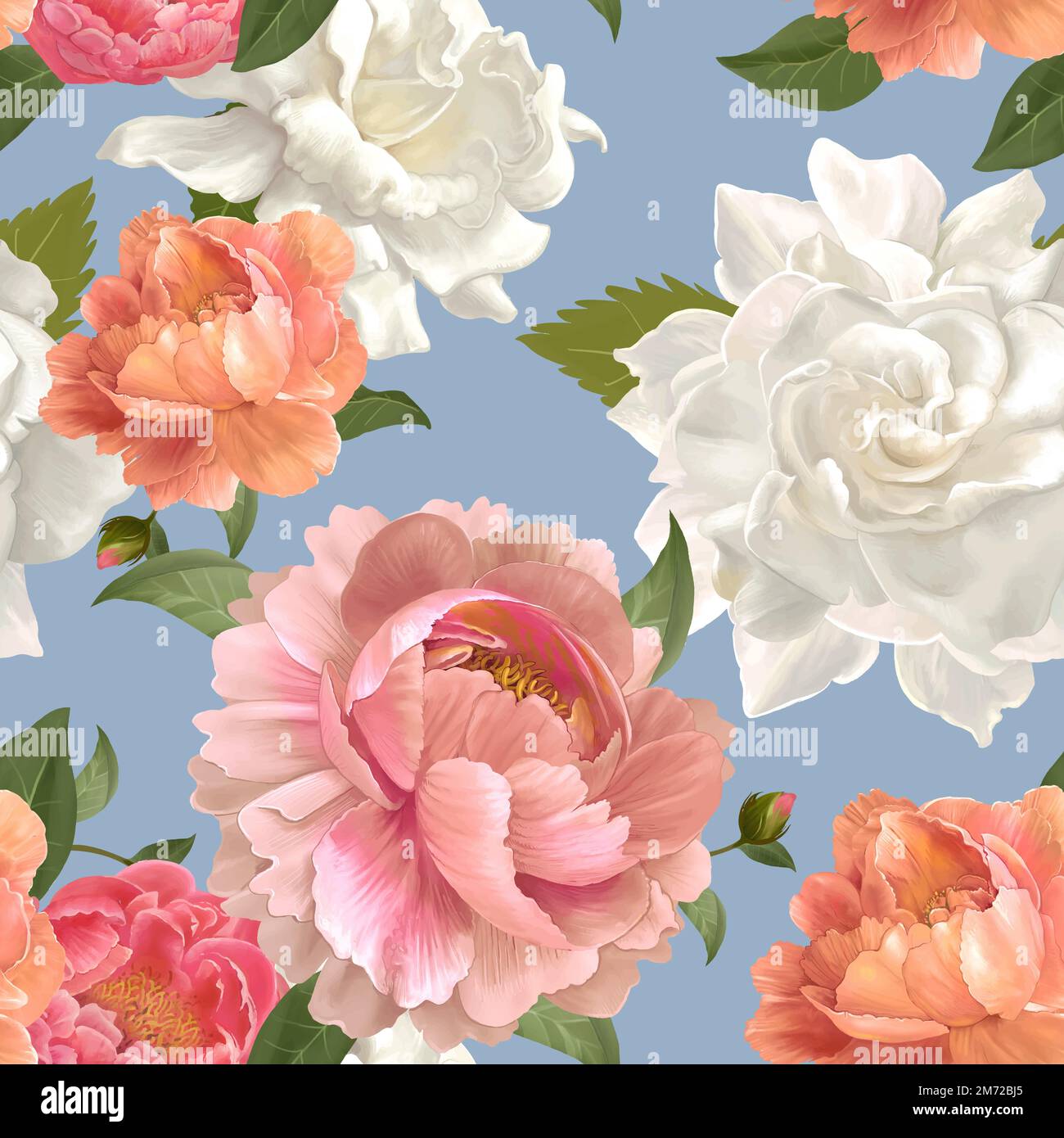 Beautiful floral background design vector Stock Vector Image & Art - Alamy