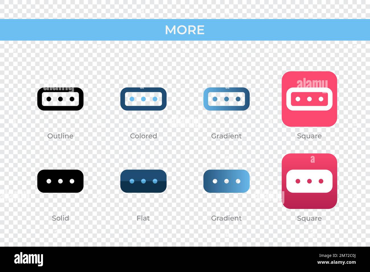 more icon in different style. more vector icons designed in outline ...