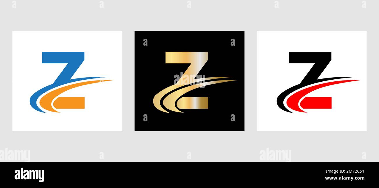 Letter Z Logo Design For Marketing And Finance Business. Initial Z ...