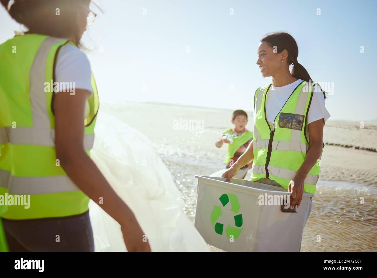 Recycling, youth collaboration and beach cleaning for environmental ...