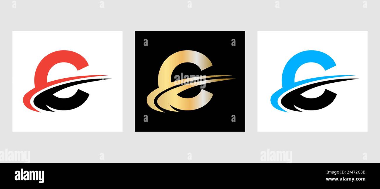 Letter C Logo Design For Marketing And Finance Business. Initial C ...