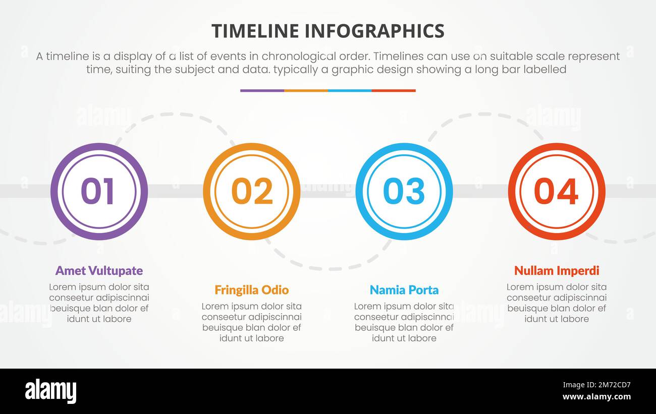 Timeline Infographic Vector Free Download