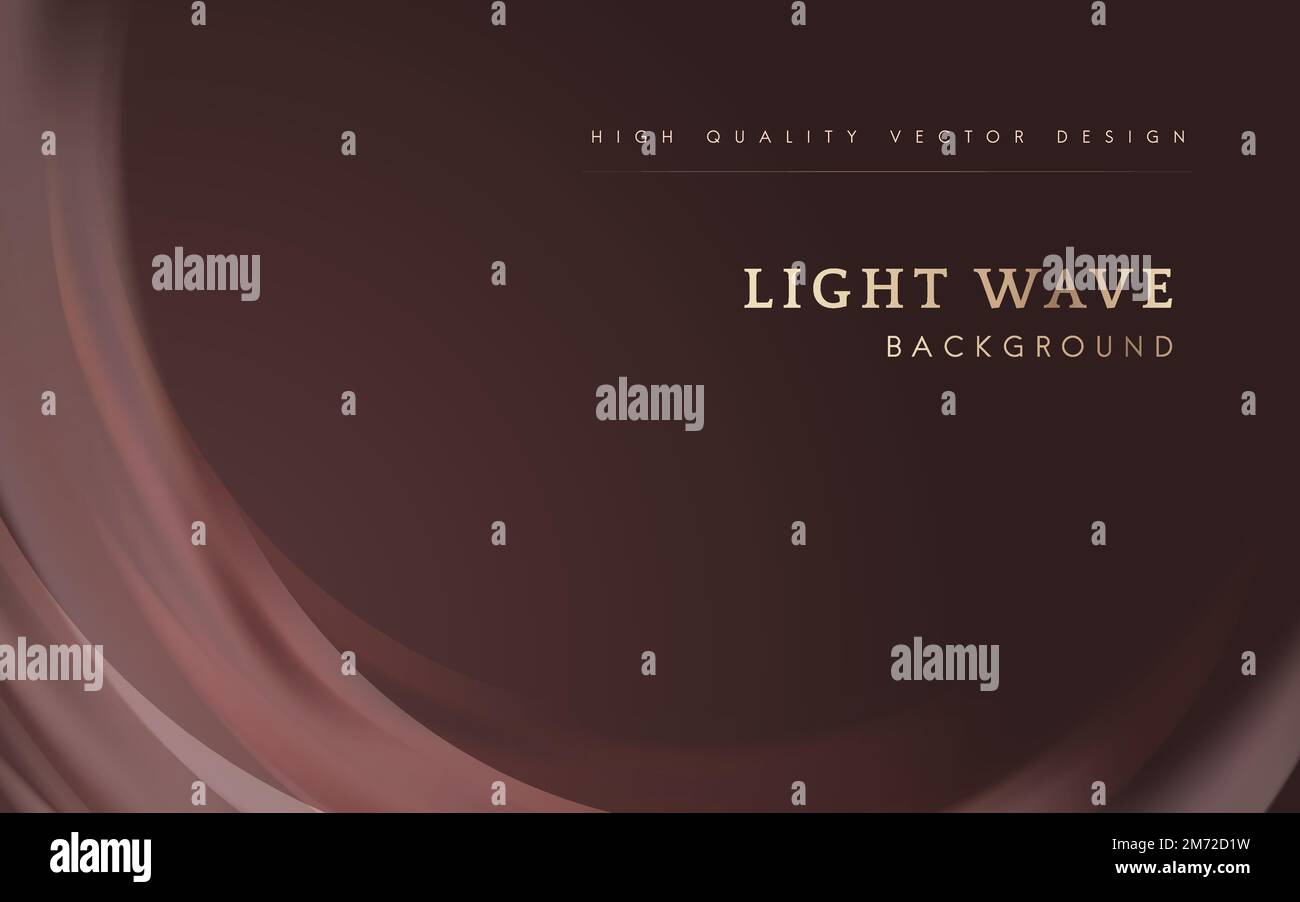 Rosewood pink light wave border background Stock Vector Image & Art - Alamy