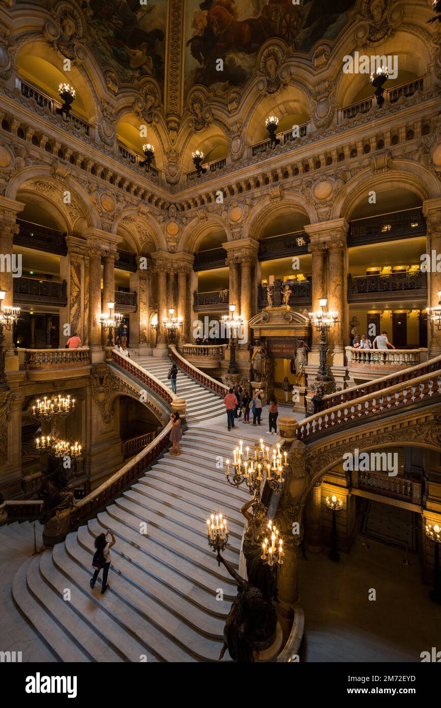 The Paris opera house Stock Photo - Alamy