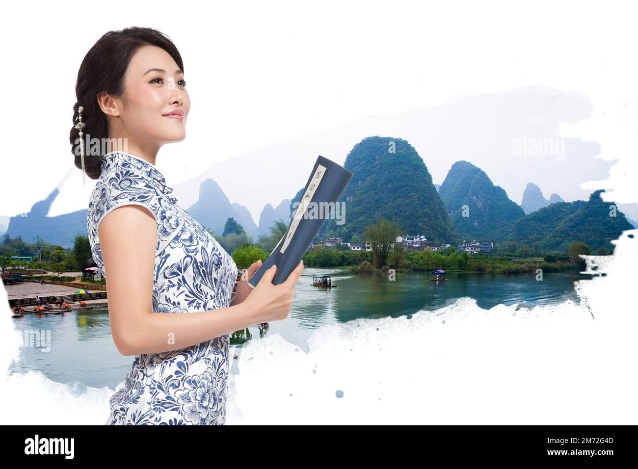 Traditional Chinese image Stock Photo - Alamy