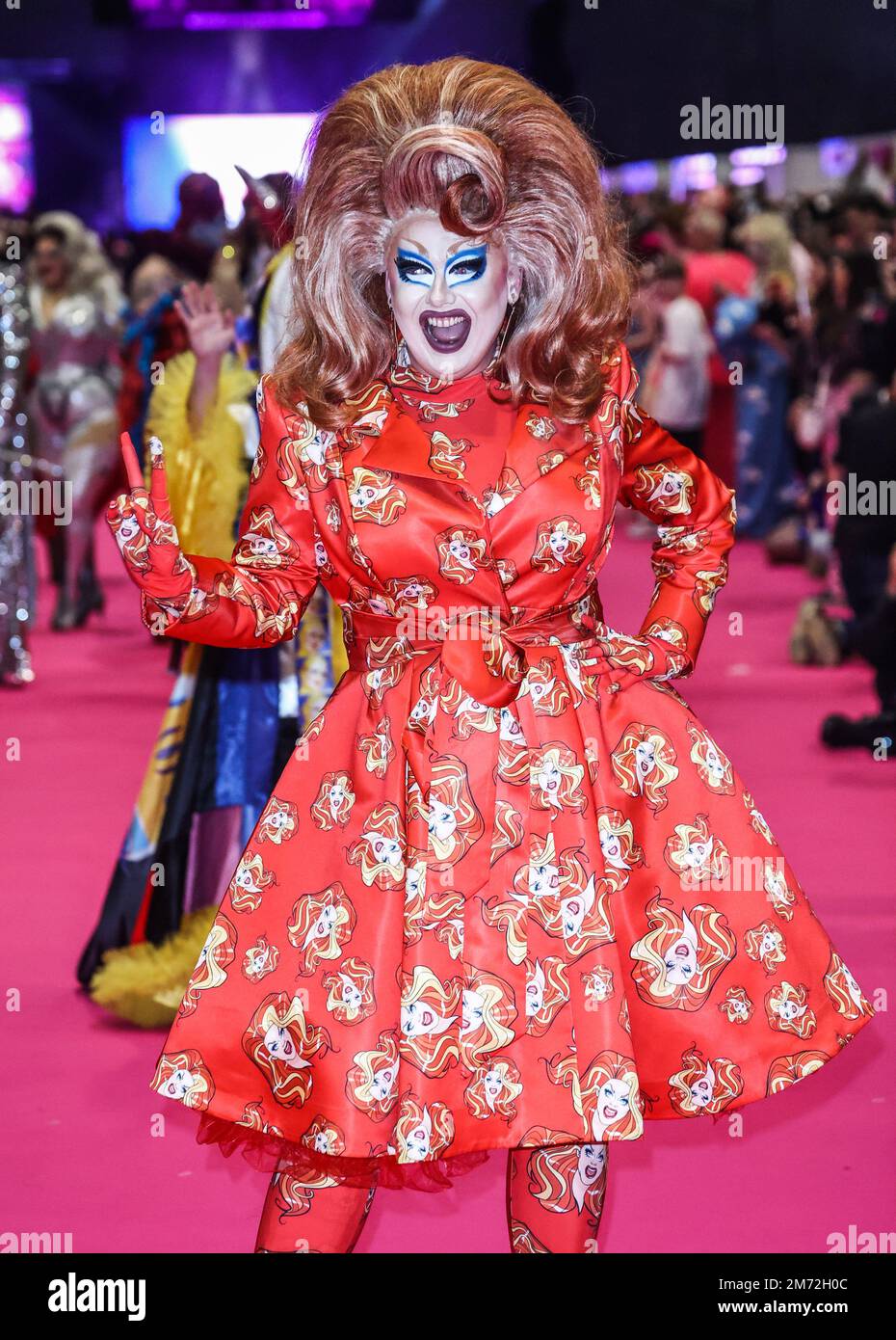 London, UK. 06th Jan, 2023. Just May at the launch of RuPaul's Drag Con ...