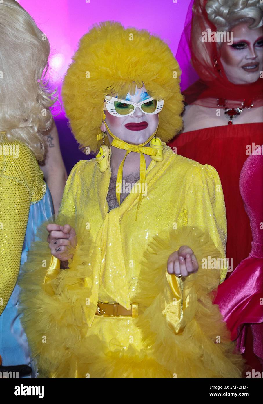 Ginny Lemon at the launch of RuPaul's Drag Con UK 2023 in London ...