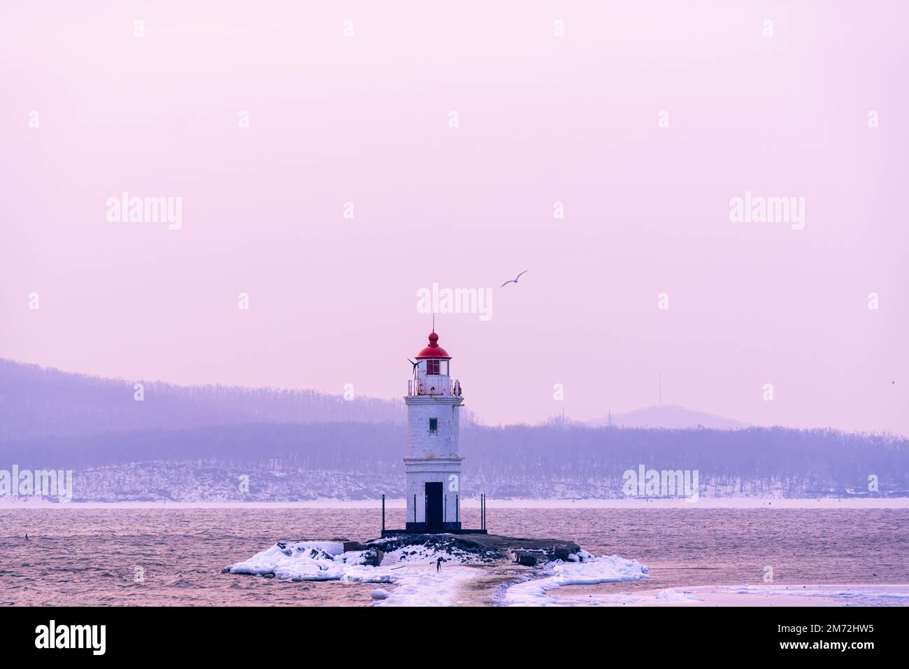 Vladivostok. 7th Jan, 2023. This photo taken on Jan. 7, 2023 shows the ...