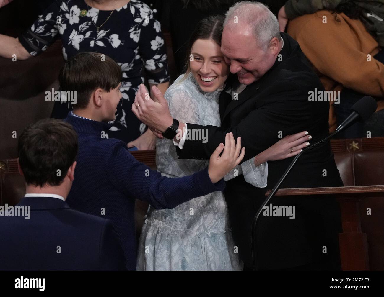 Washington, United States. 07th Jan, 2023. Minority Whip Steve Scalise ...