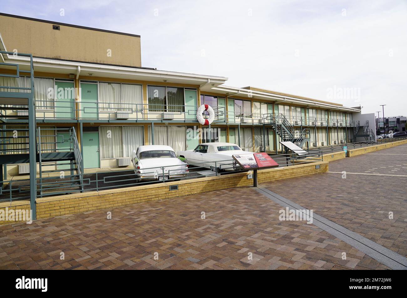 The Lorraine Motel in Memphis, site of assassination of Martin Luther ...