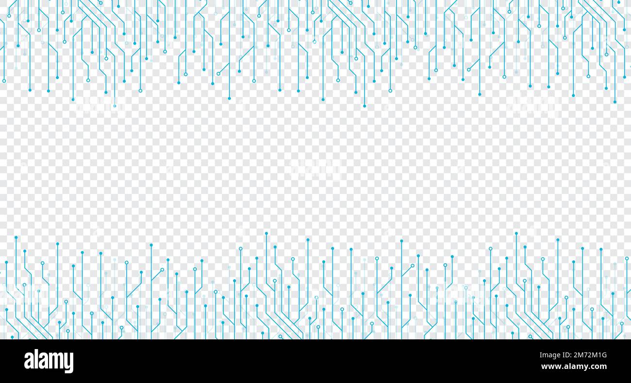 Circuit board electronics digital technology banner. Abstract ...